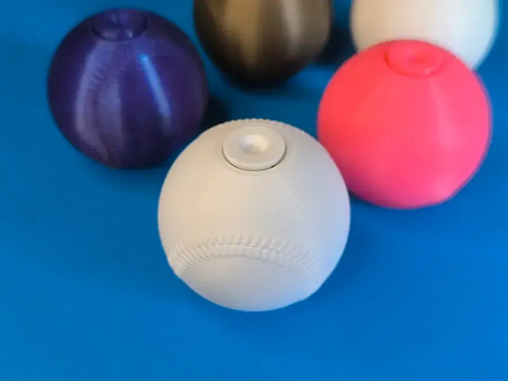 3D Printer Files | 3MF File | Mini Baseball Fidget Spinner | Creality Cloud