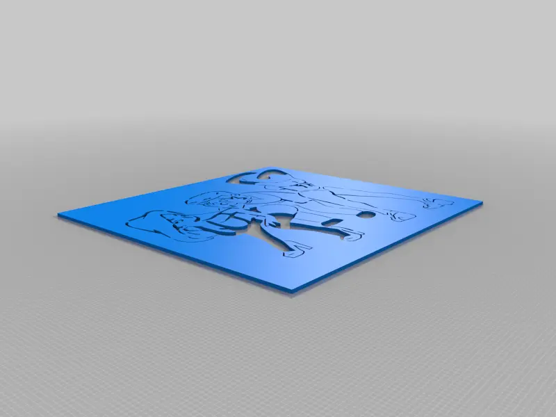 Free Other STL Download - Waylon Smithers stencilby SMT_M 🦊