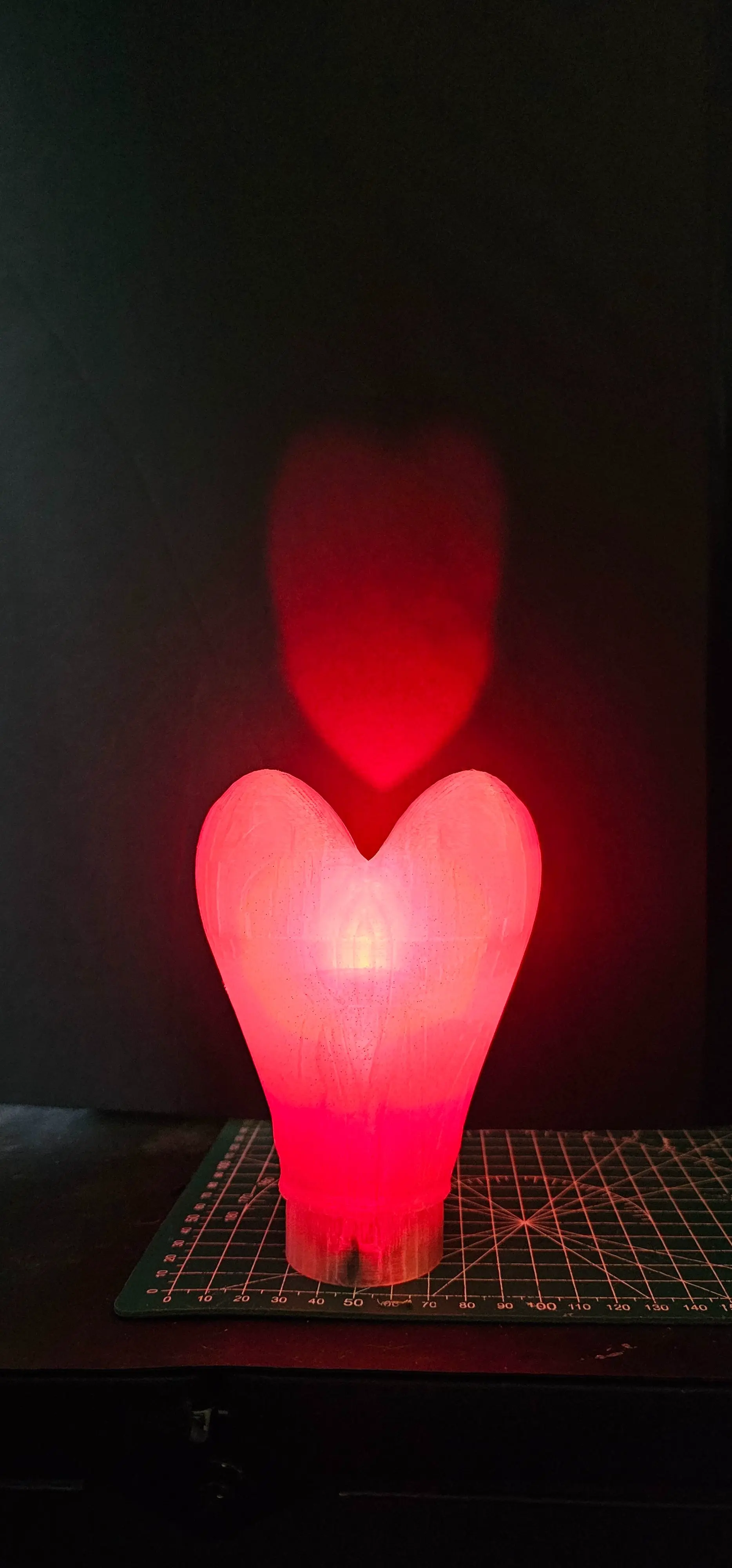 Lighting & Lamps STL Download - Mini Heart Projection Lampby Spic3d ...