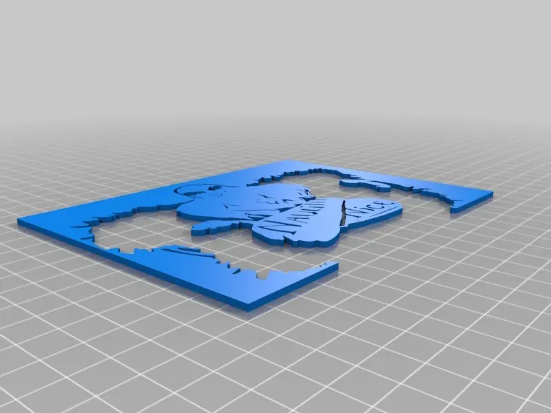 ROTG Santa stencil | 3D models download | Creality Cloud