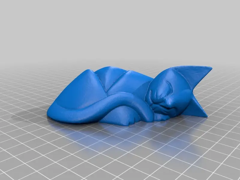 wooden cat | 3D models download | Creality Cloud