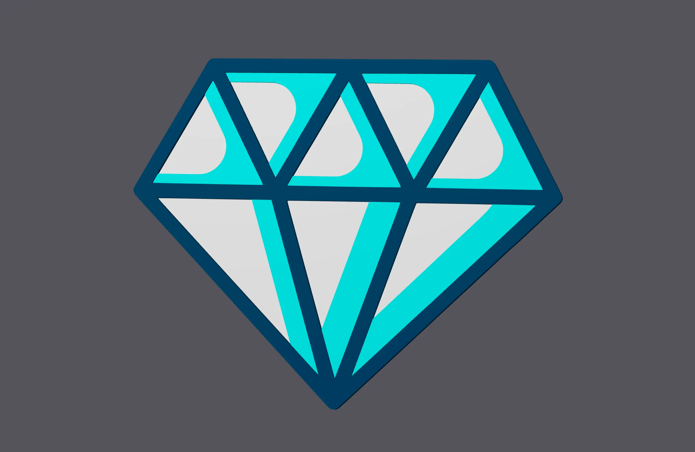 Diamond - Wall Art v3 | 3D models download | Creality Cloud