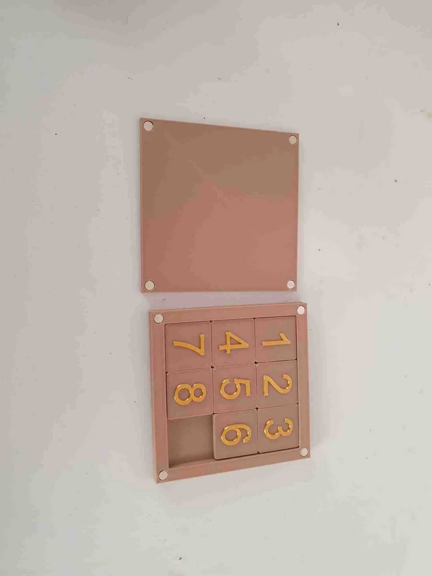 Other STL Download - SLIDING NUMBERS PUZZLE - GAME OF EIGHTby 3D Game Hub