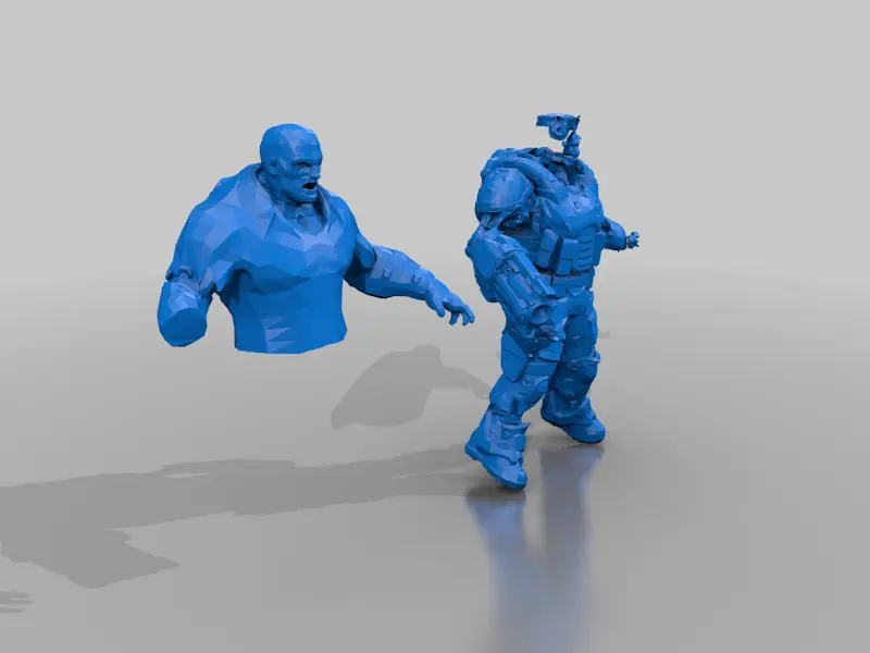 soldier blaster - de20 - tm | 3D models download | Creality Cloud