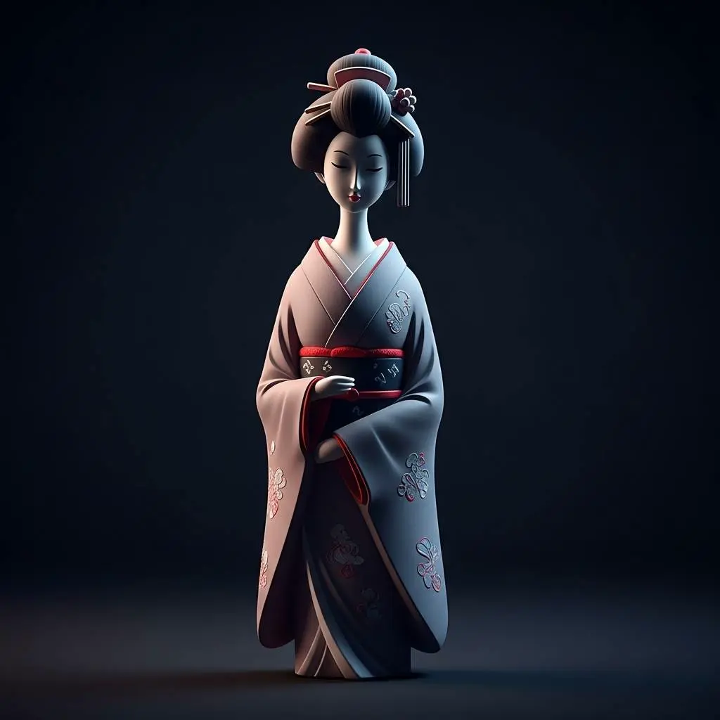 3D Printer Files | 3MF File | Geisha | Creality Cloud