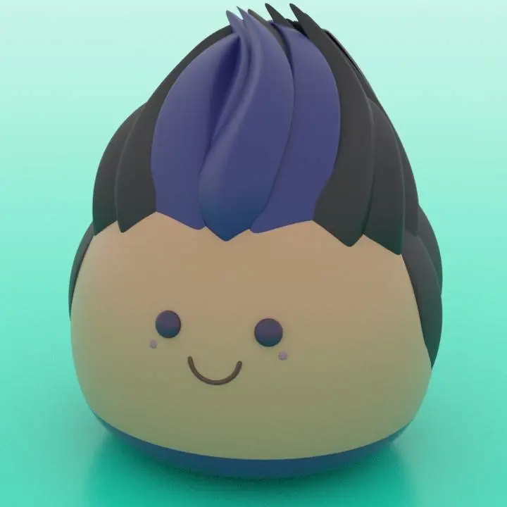 Free Game Props STL Download - Squish Dumpling - Valorant Yoruby ...