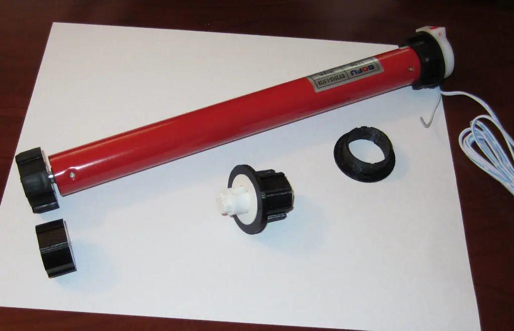 Motorized Roller Shade Replacement Parts for 30 mm Tubes | 3D models ...