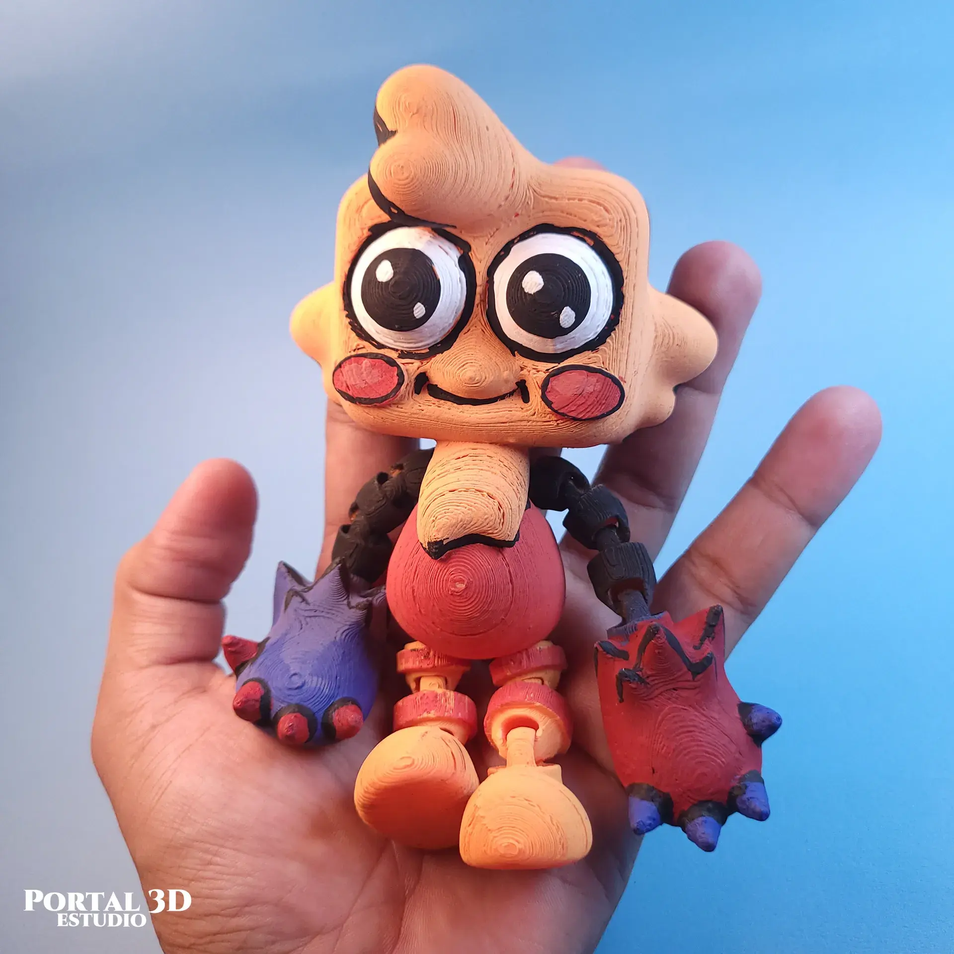 Other STL indir - GOOB / PRINT-IN-PLACE WITHOUT SUPPORT - Portal_3D_Estudio