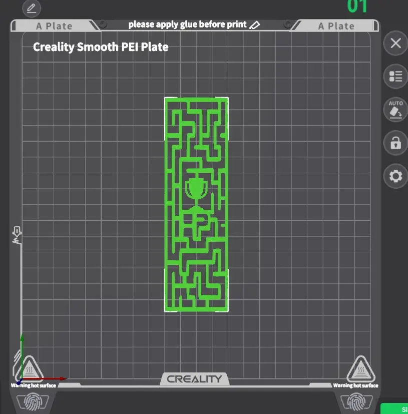 Other STL Download - Harry Potter - Maze Bookmarkby Racope_art