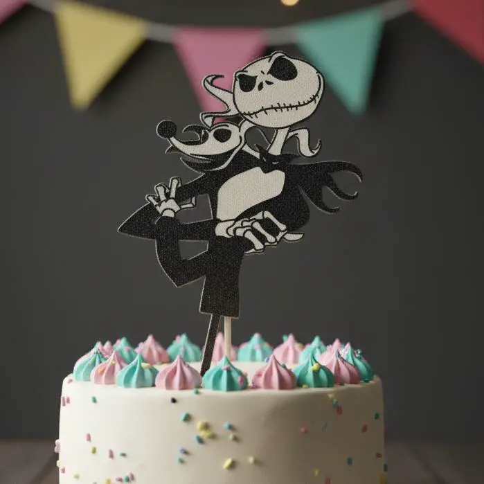 3D Printer Files | 3MF File | Cake Topper Jack Skellington | Creality Cloud