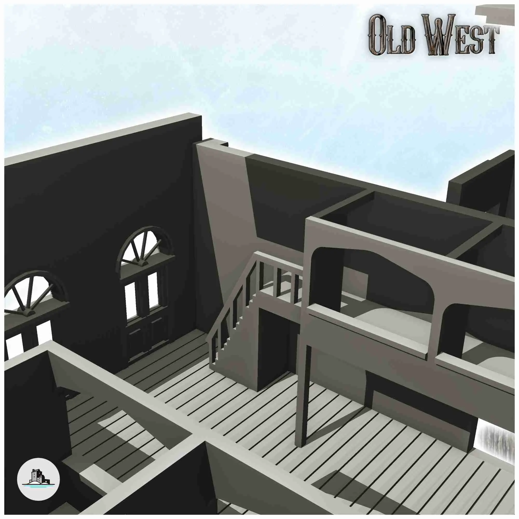 Other STL Download - Bird Cage Theatre (Tombstone, Arizona ...