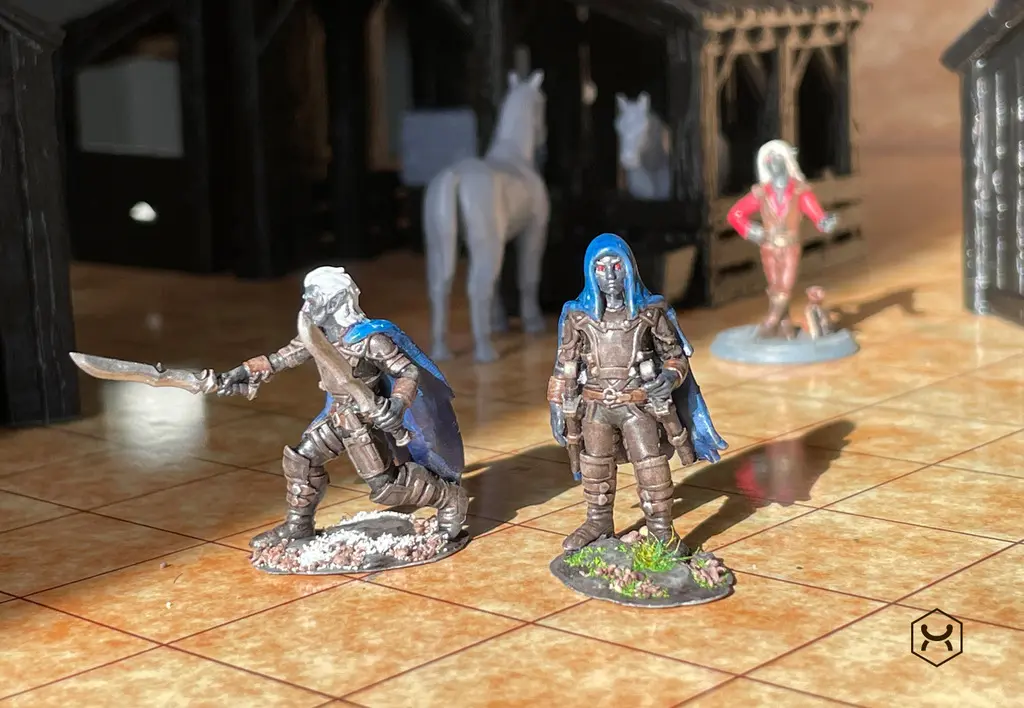 3D Printer Files | 3MF File | Rocky base for miniatures | Creality Cloud