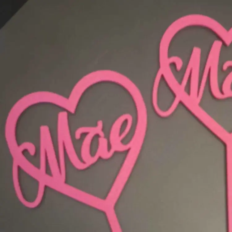 3D Printer Files | 3MF File | topper Mãe | Creality Cloud