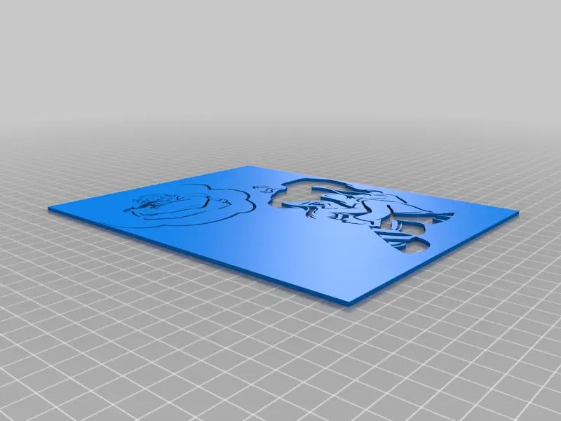 Wreck It Ralph stencil | 3D models download | Creality Cloud
