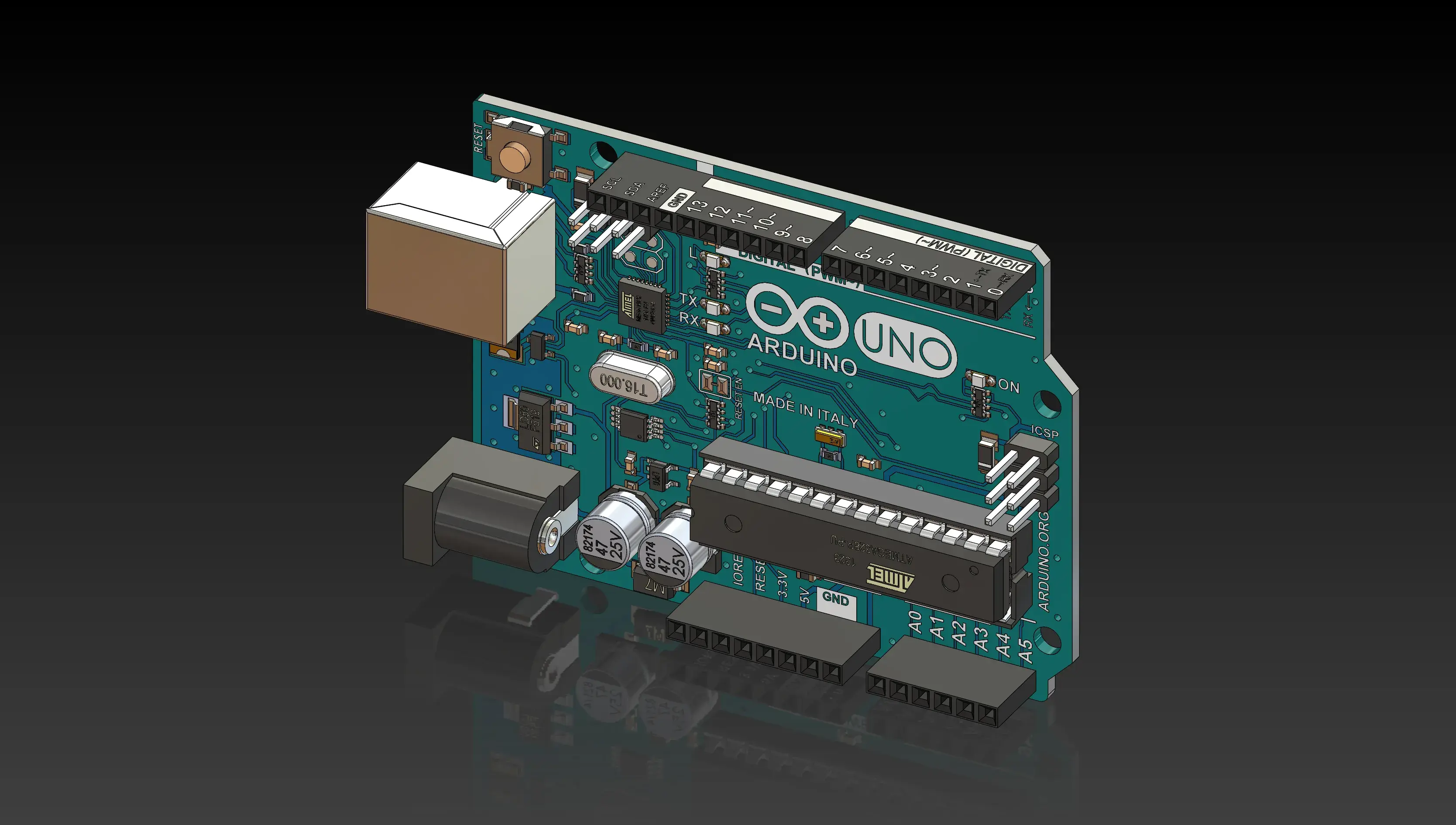 Electronics & RC (Remote Control) STL Download - Arduino UNOby Sitetechnofr