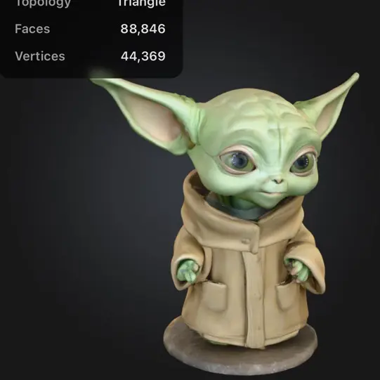 Free Other STL Download - Grogu standing from Star Wars the ...