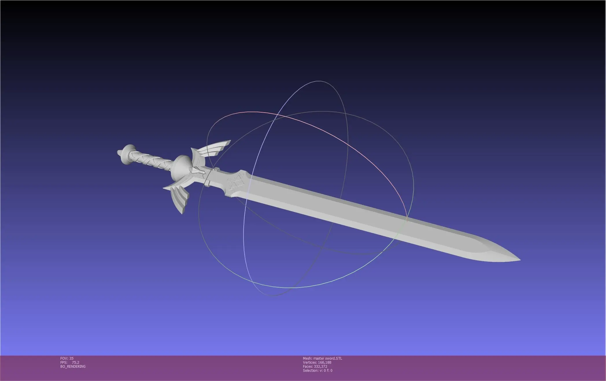 Cosplay STL Download - Zelda Master Sword Printable Assemblyby Julian Danzer