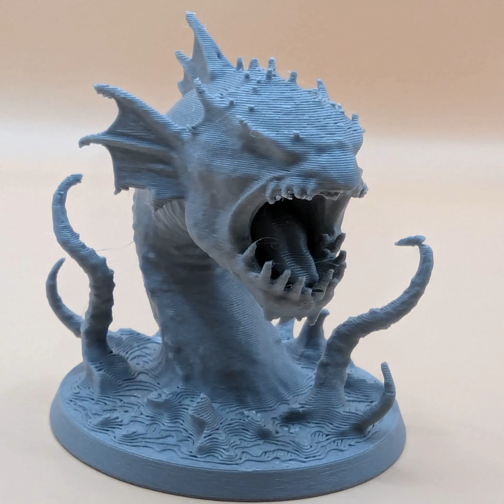 Free Characters & Creatures STL Download - Sea Monsterby Glein91