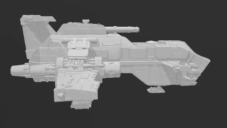 Free Other STL Download - Thunderhawk_-_central_after_burner ...