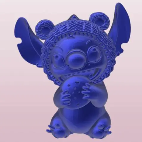 Other STL Download - Stich chibi cookieby Prinlab3d