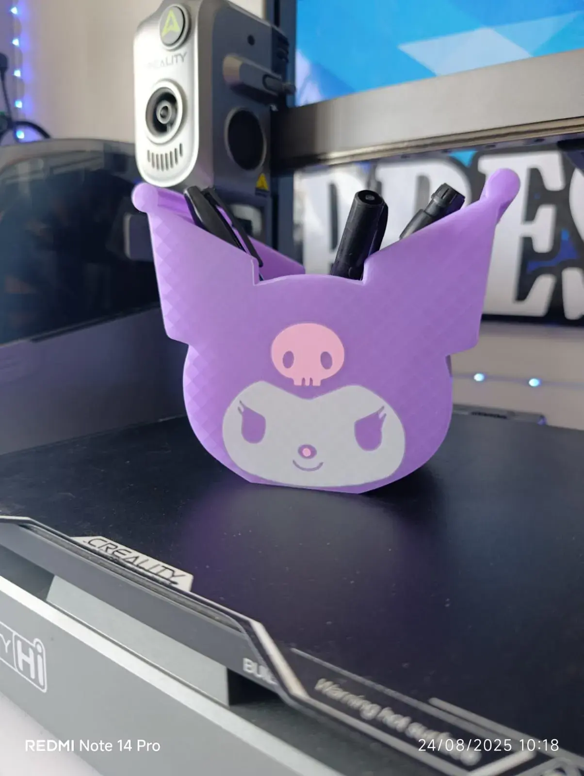 3D Printer Files | 3MF File | Kuromi in Hello Kity Colors Box – Edición ...