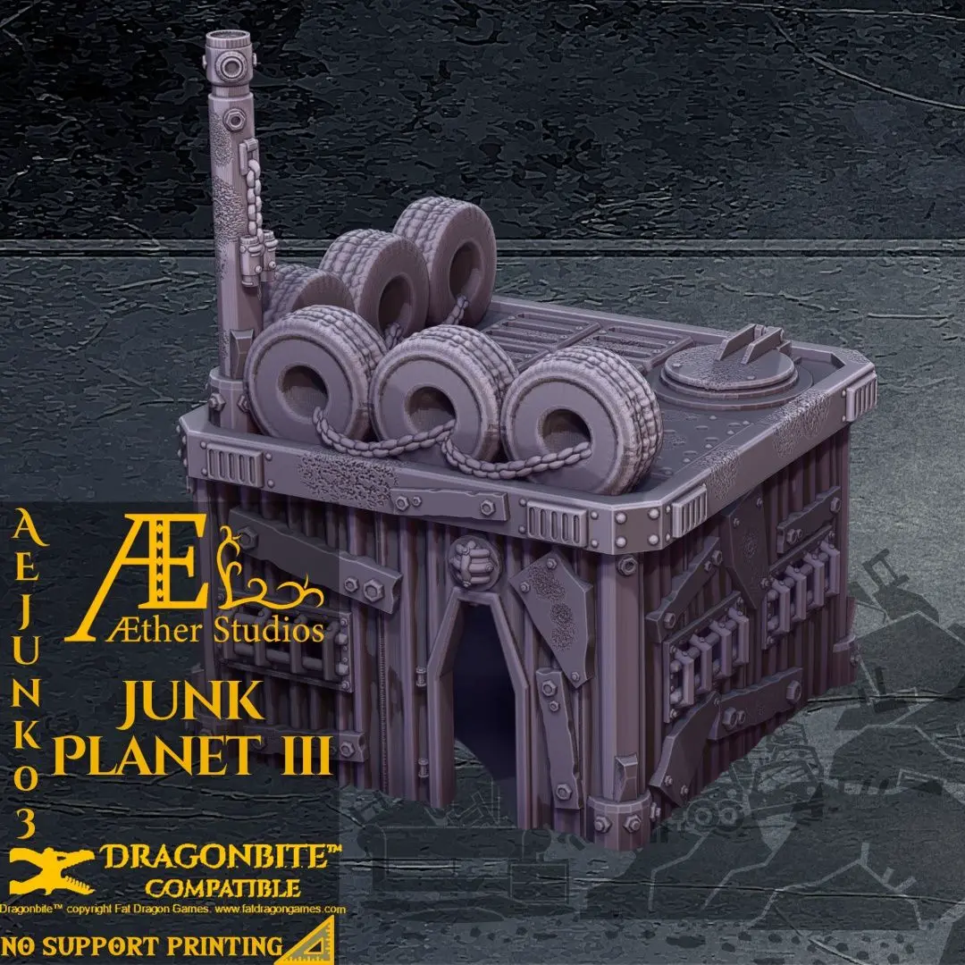 AEJUNK03 - Junk Planet 3 | 3D models download | Creality Cloud