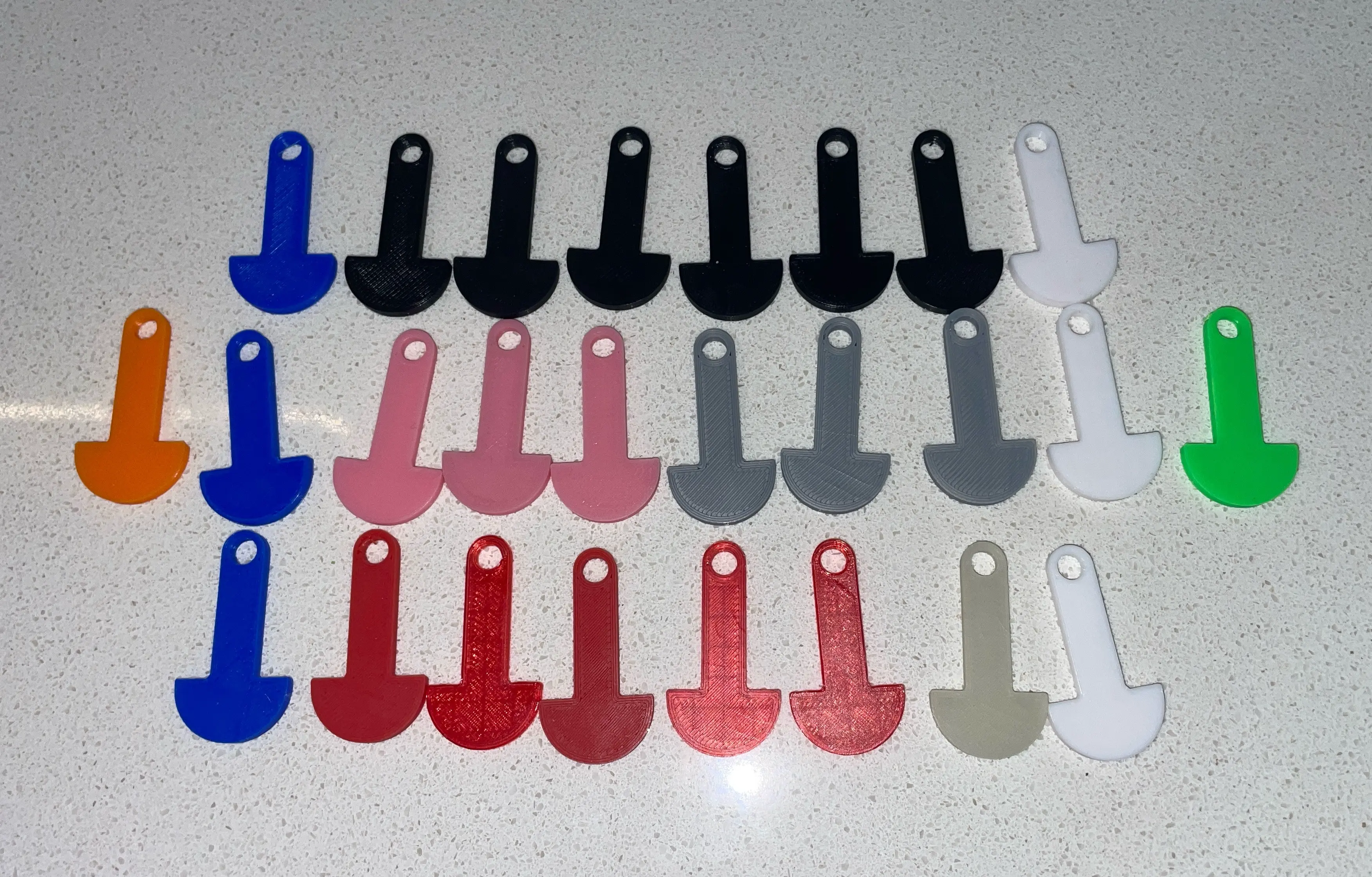 3D Printer Files | 3MF File | Trolley Key Tag (Australia) | Creality Cloud