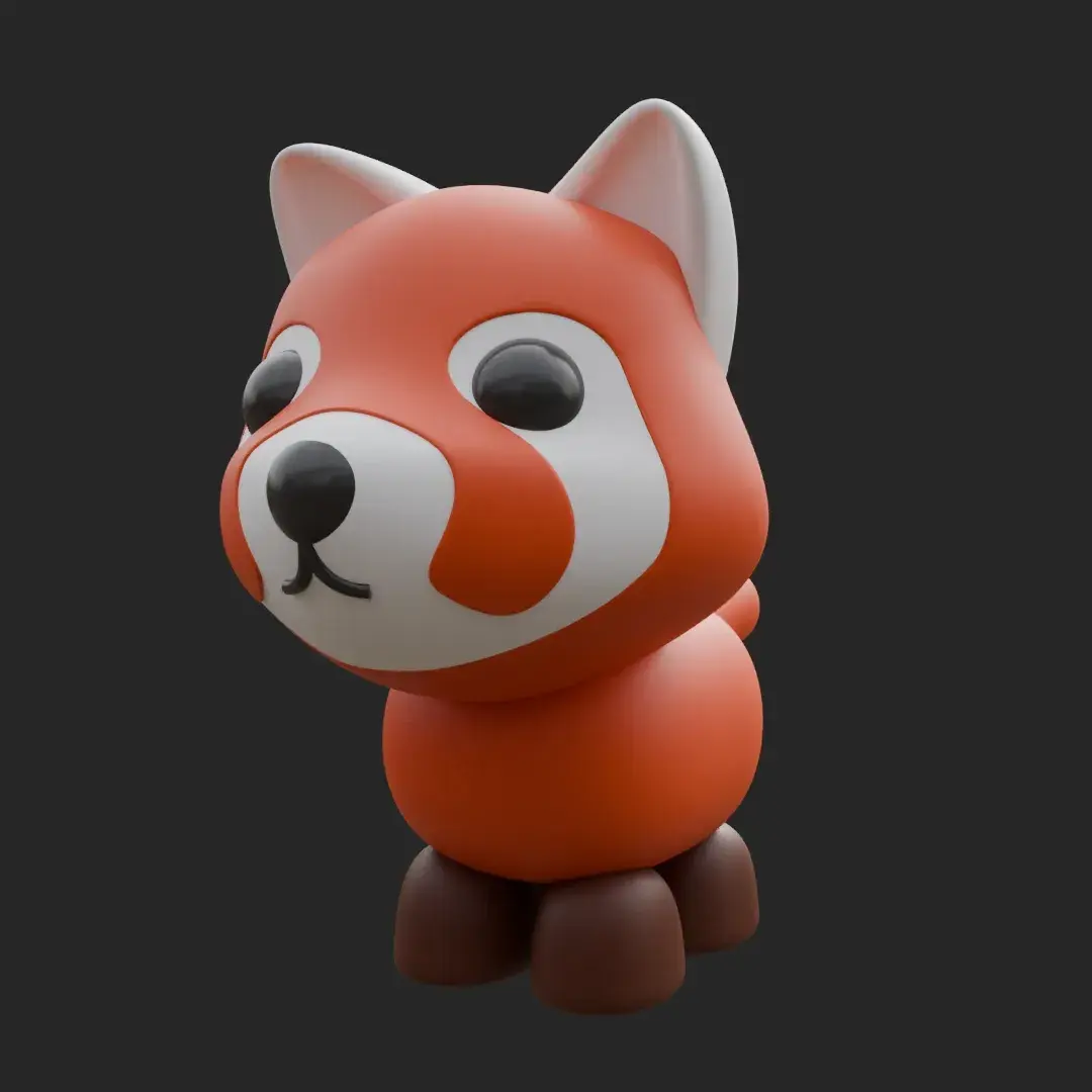 Other STL Download - Red Panda Adopt Me! Fan Artby Toti Skywalker