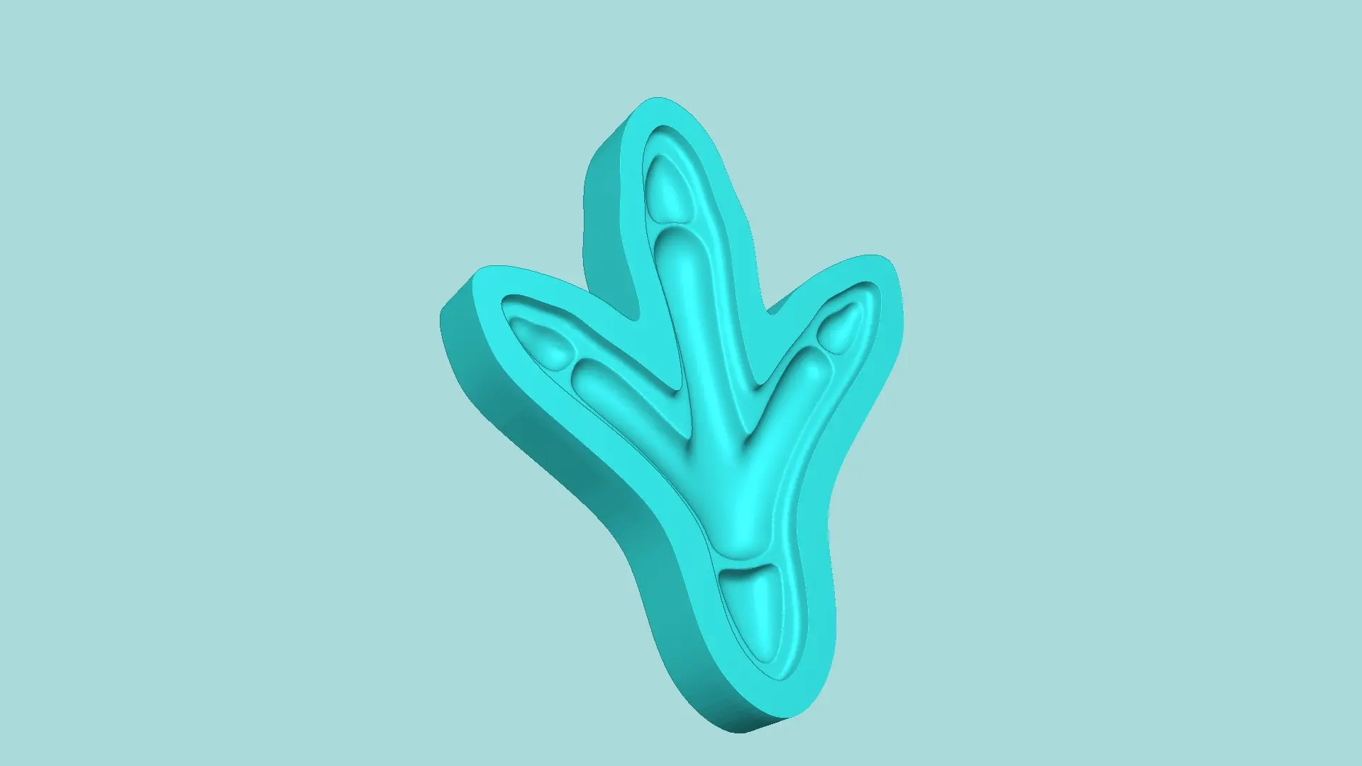 Other STL Download - Bird Footstep - Silicone Mold -Templateby guisommer