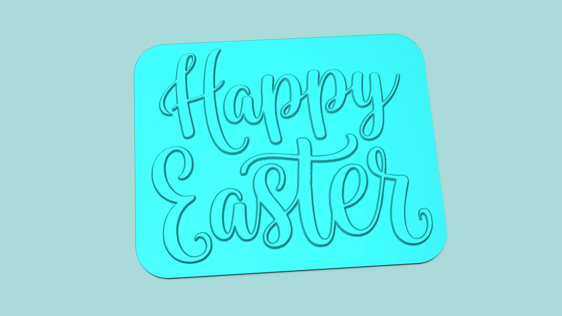 Other STL Download - Happy Easter - Phrase Mold - Maker Templateby ...