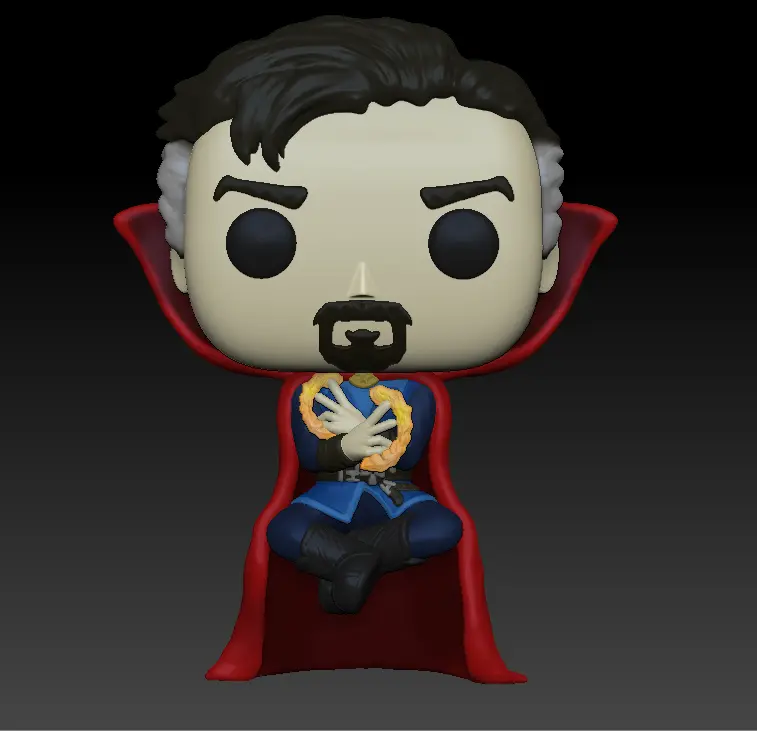Characters & Creatures STL Download - Funko Doctor Strangeby Axos3D