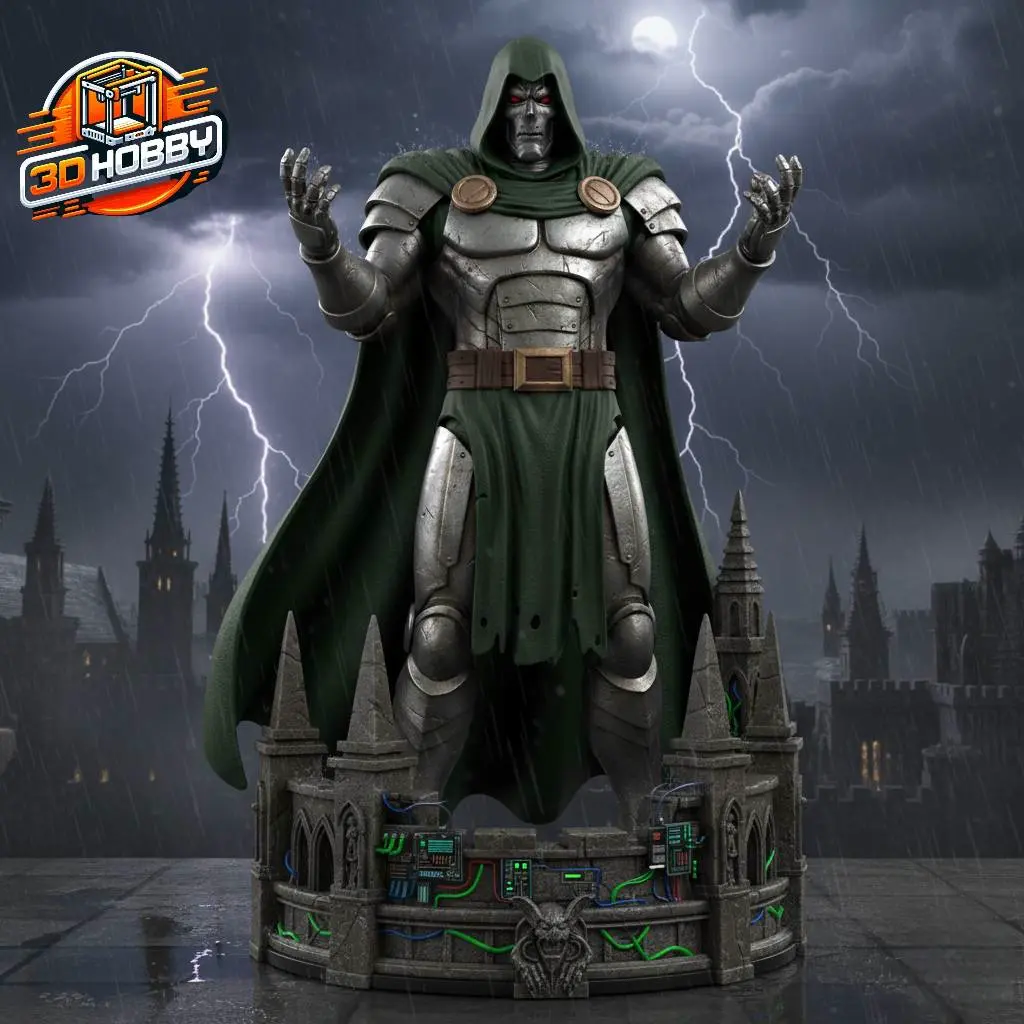 3D Printer Files | 3MF File | Doctor Doom | Creality Cloud