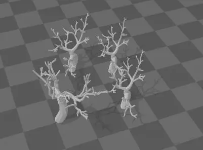 Free Miniature Games & Accessories STL Download - scatter trees ...