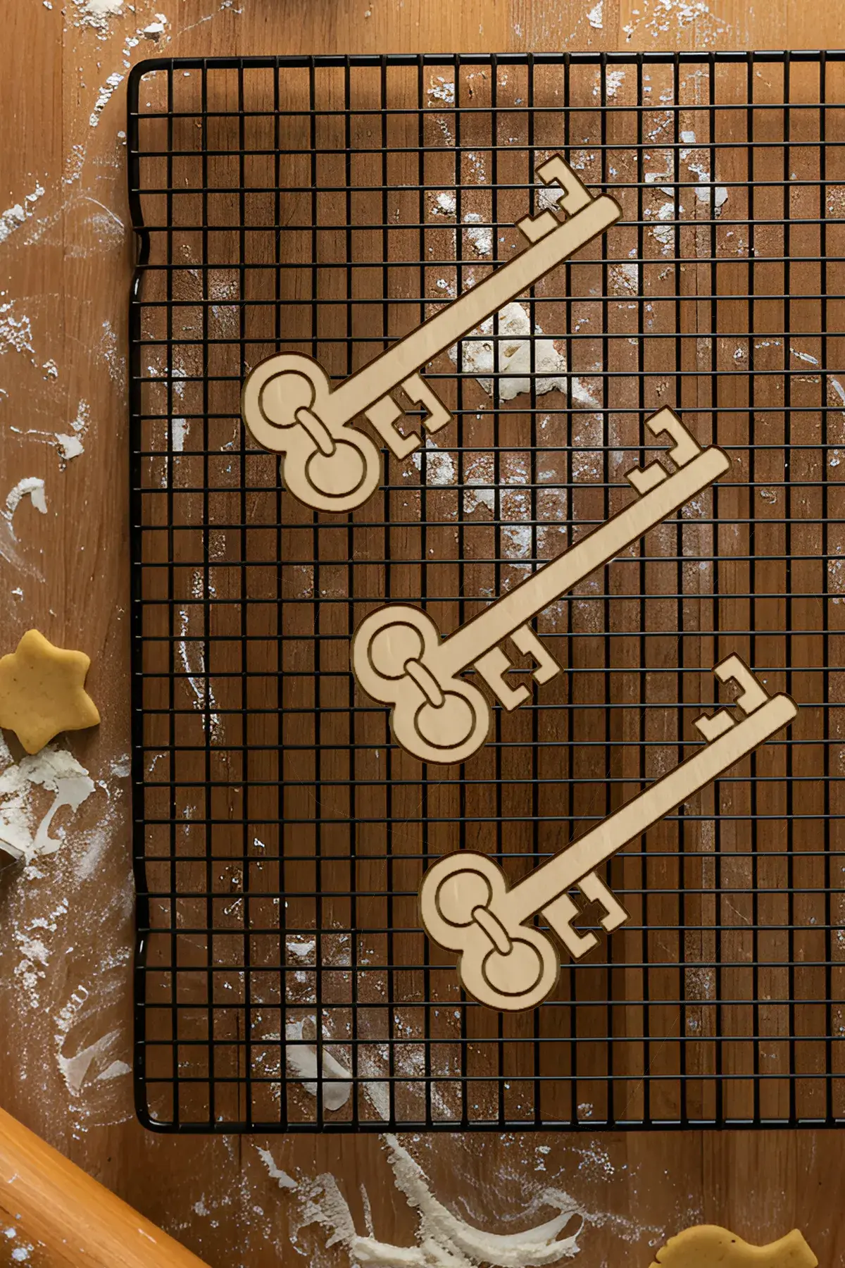 gratuita Home Decorations & Ornaments STL Descarga - Key Cookie Cutter ...