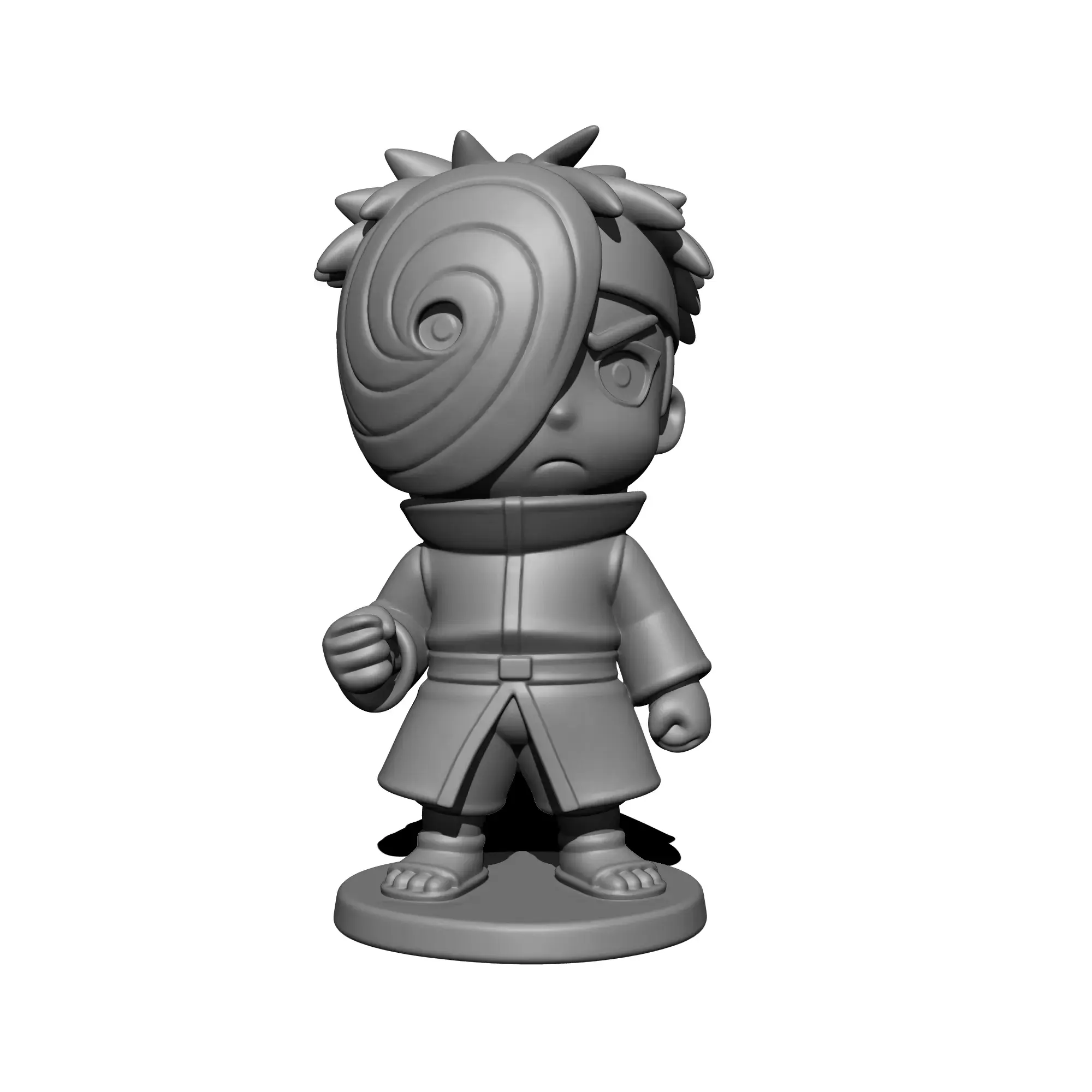 Characters & Creatures STL Download - Obito - Narutoby GALAXIARUM 3D