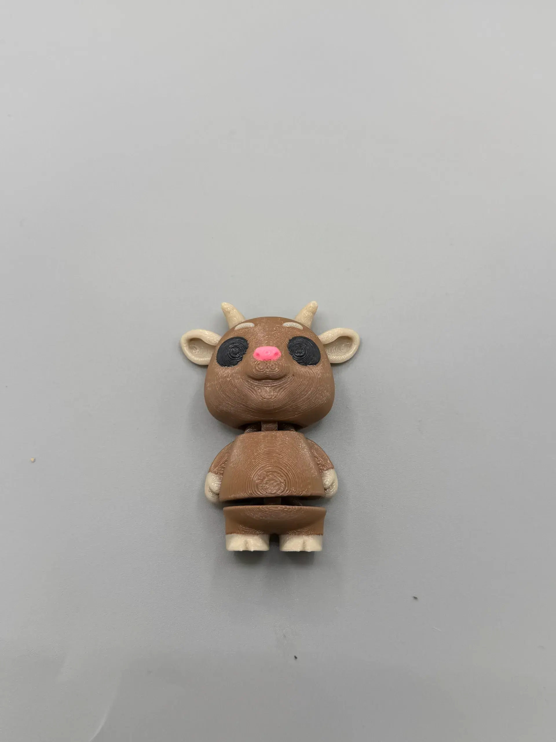 Characters & Creatures STL Download - Flexy Goat Buddy - Keychain ...