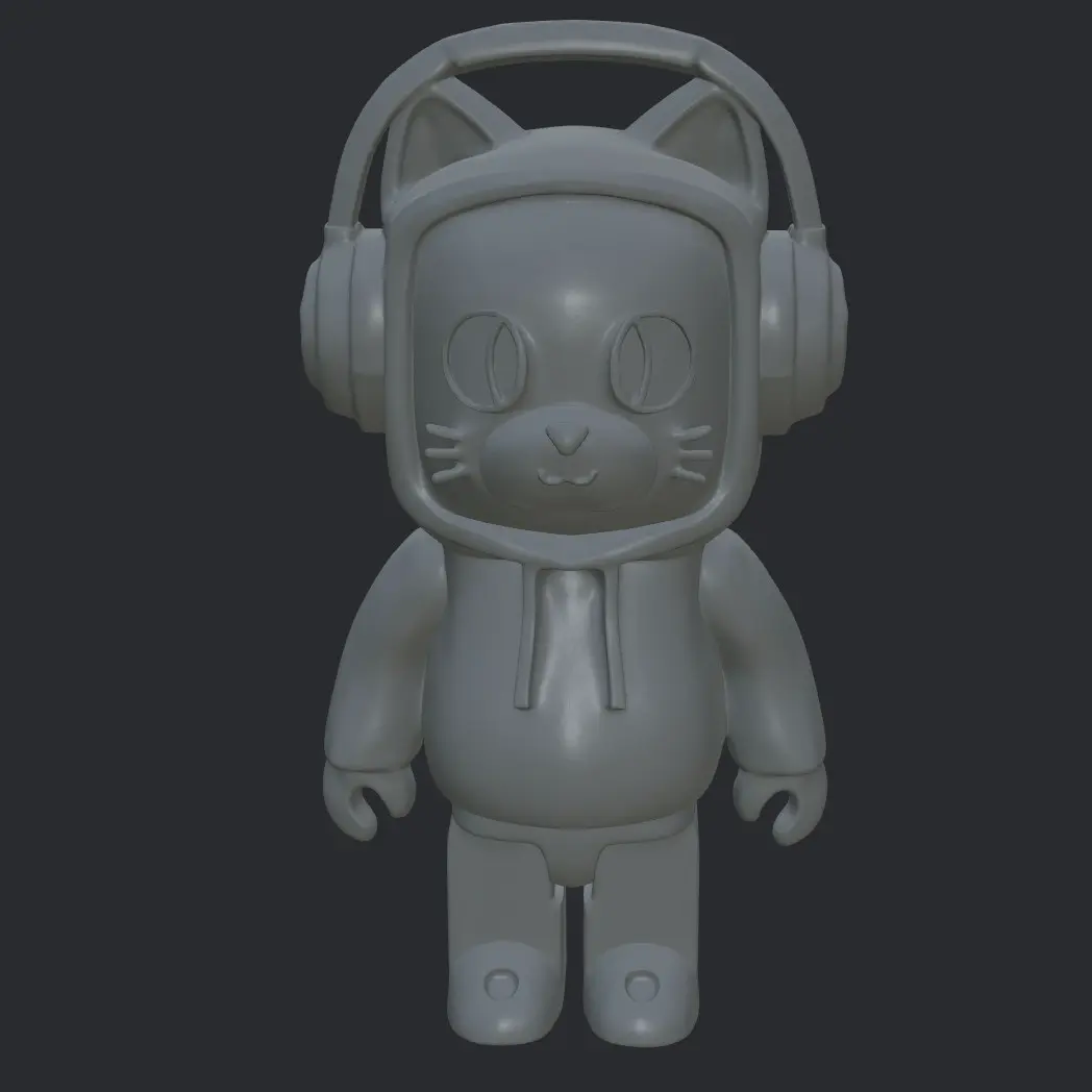 3D Printer Files | 3MF File | BRICK CAT | Creality Cloud