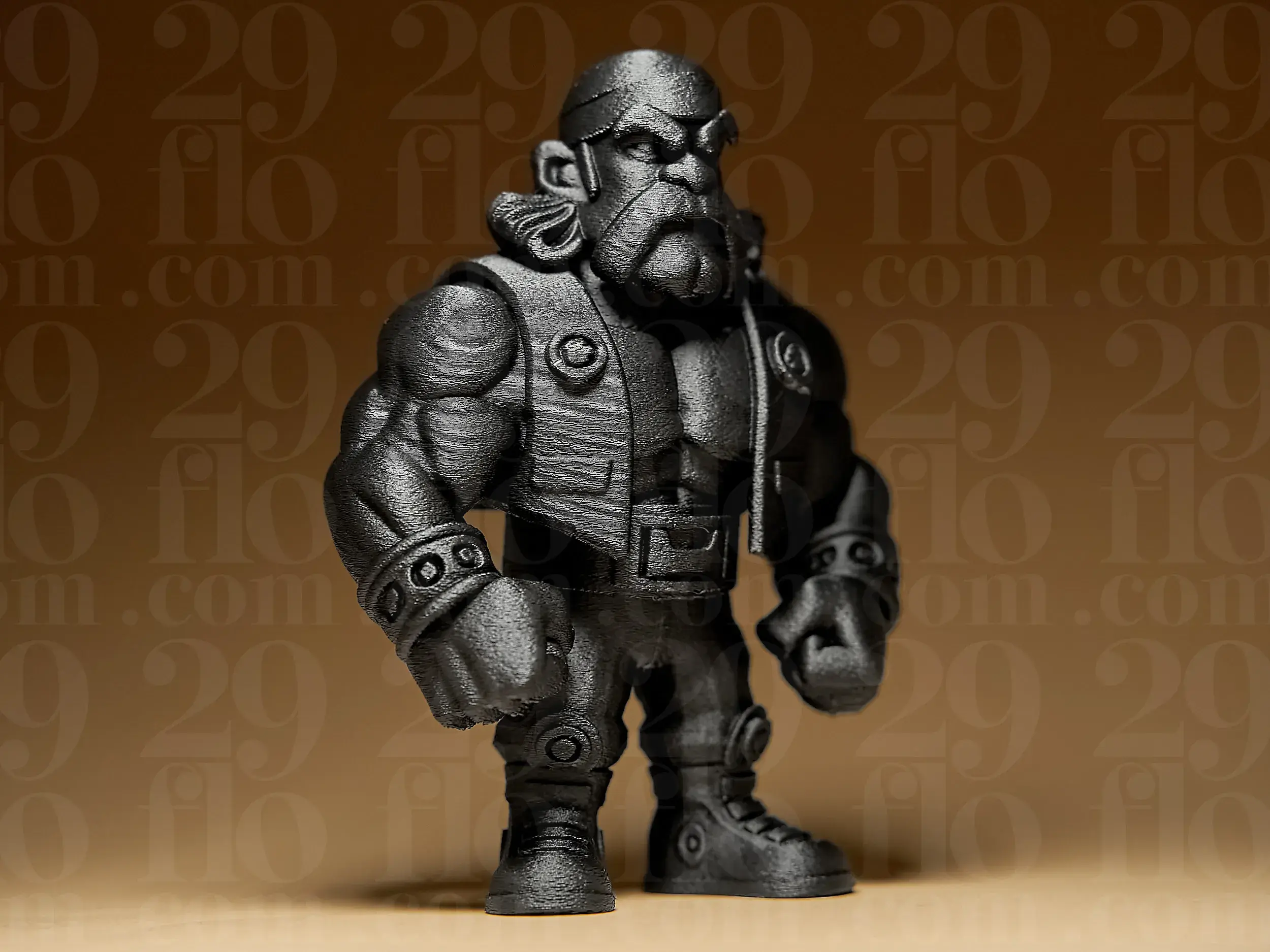 Free Characters & Creatures STL Download - Hulk Hogan Cartoon Style ...