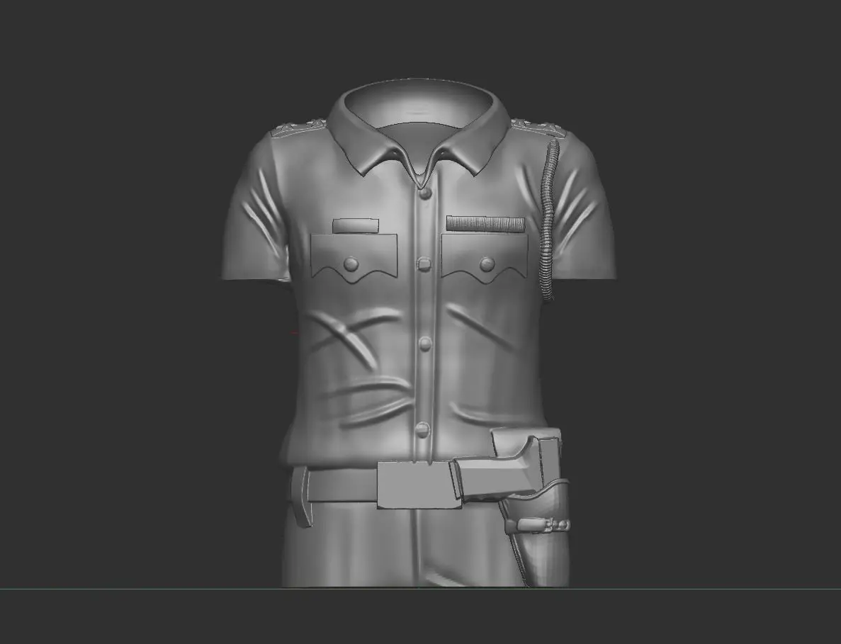 Other STL Download - Police pen standby KeshtoArt