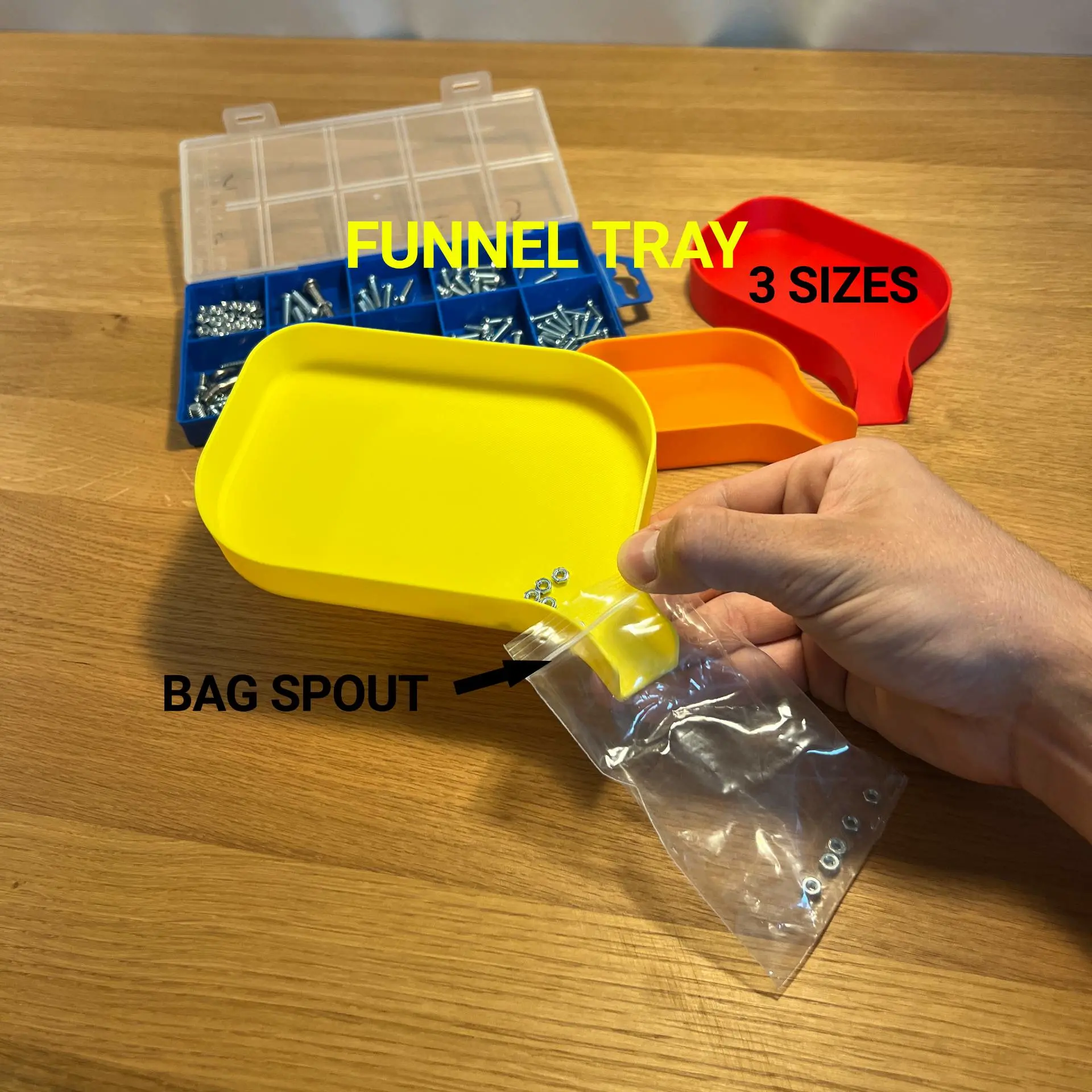 3D Printer Files | 3MF File | Funnel Tray | Creality Cloud