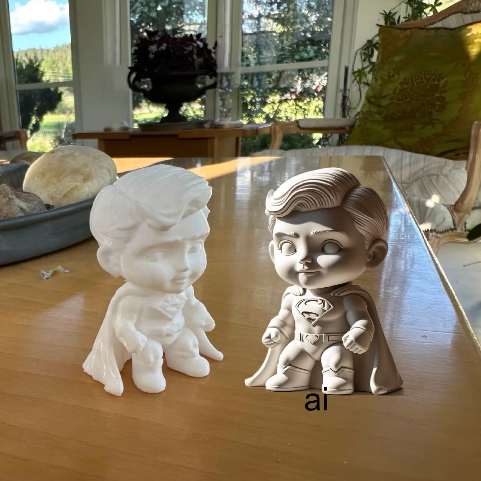 3D Printer Files | 3MF File | Superman Desk Buddy - Minimalist Desk ...