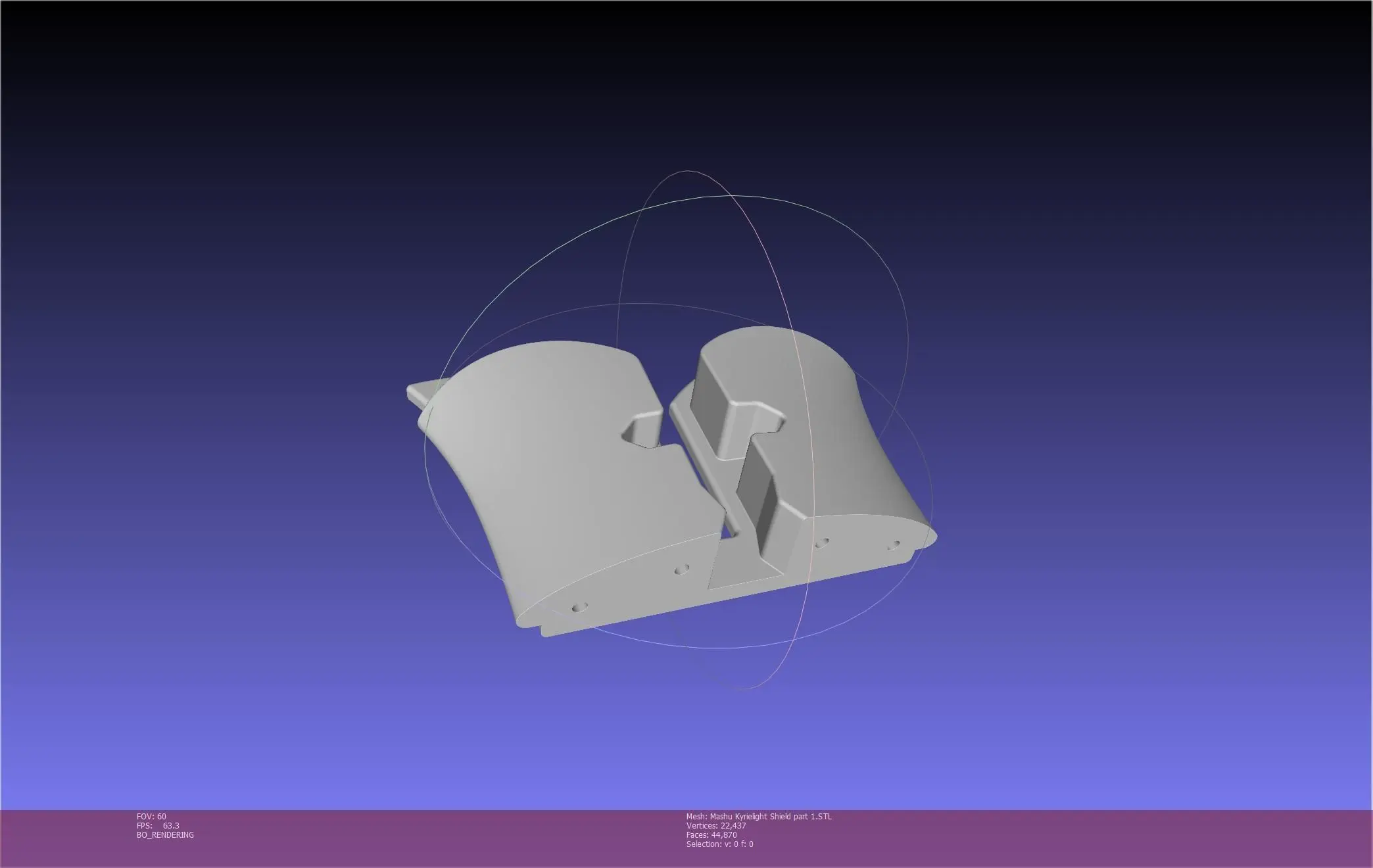Cosplay STL Download - Mashu Kyrielight Shield 3D Printable Assemblyby ...