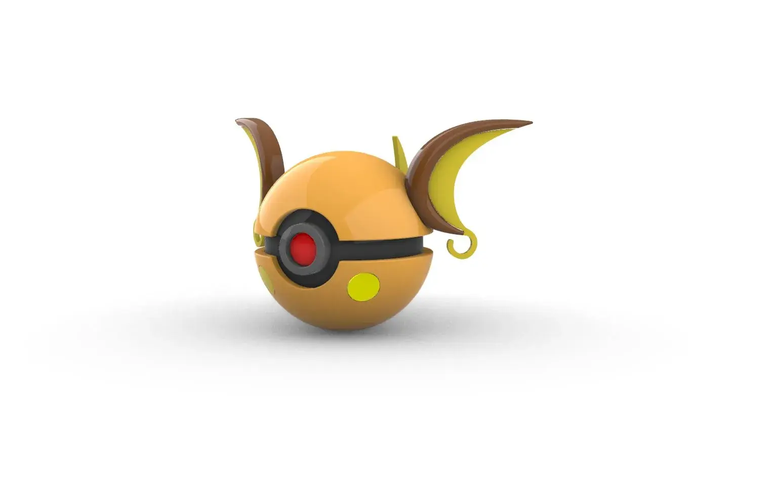 Other STL Download - Pokeball 26 Raichuby Pokeball Empire