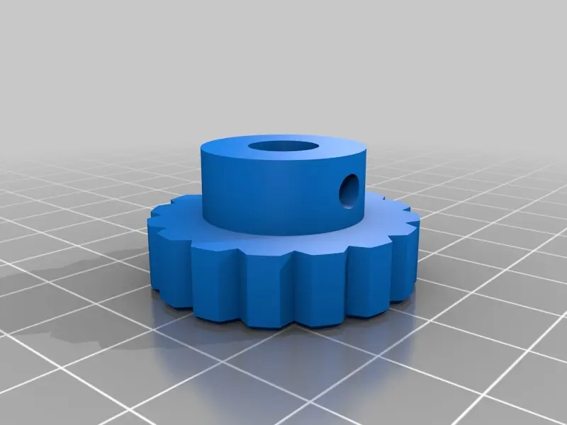 Free 3D Printer Parts STL Download - Filament Drive Gear Jigby SMT_M 🦊