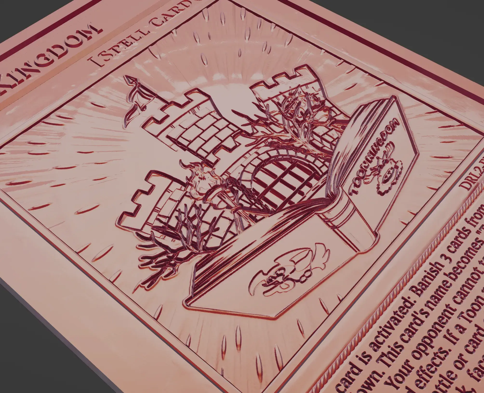 3D Printer Files | 3MF File | Toon Kingdom - yu-gi-oh! | Creality Cloud