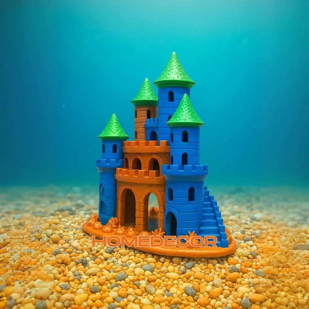 3D Printer Files | 3MF File | Aquarium Fish House | Creality Cloud