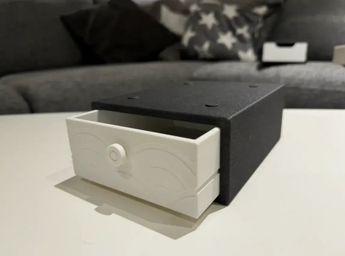 3D Printer Files | 3MF File | Stackable drawer/container - V2 | Creality Cloud