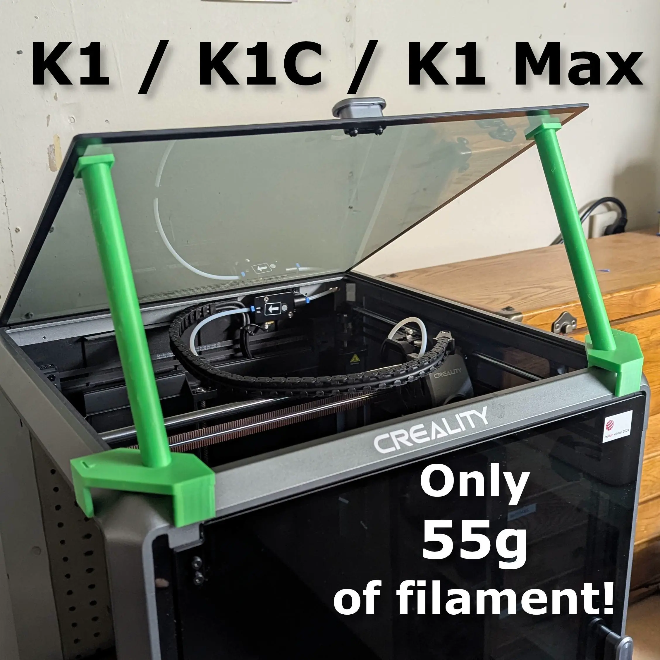 3D Printer Files | 3MF File | Lid Prop - K1/K1C/K1 Max | Creality Cloud