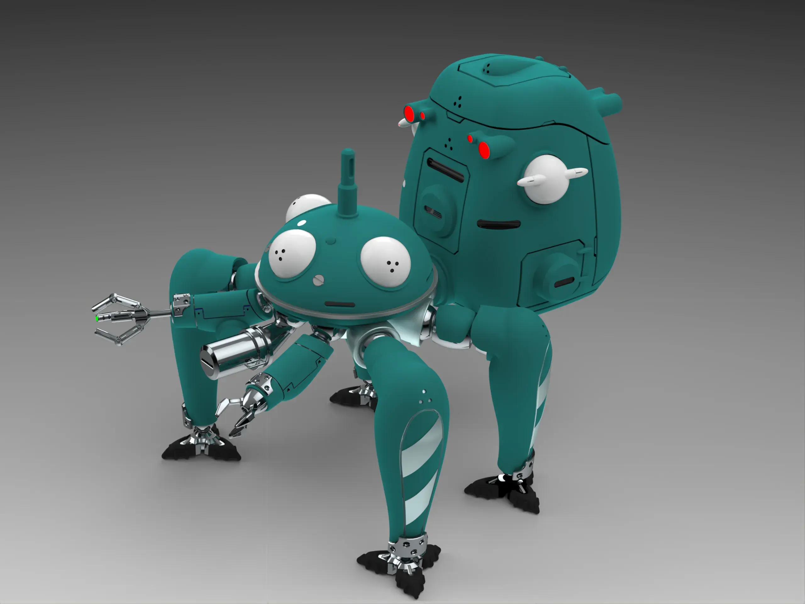 3D Printer Files | 3MF File | Tachikoma タチコマ GITS SAC 2nd GIG version ...