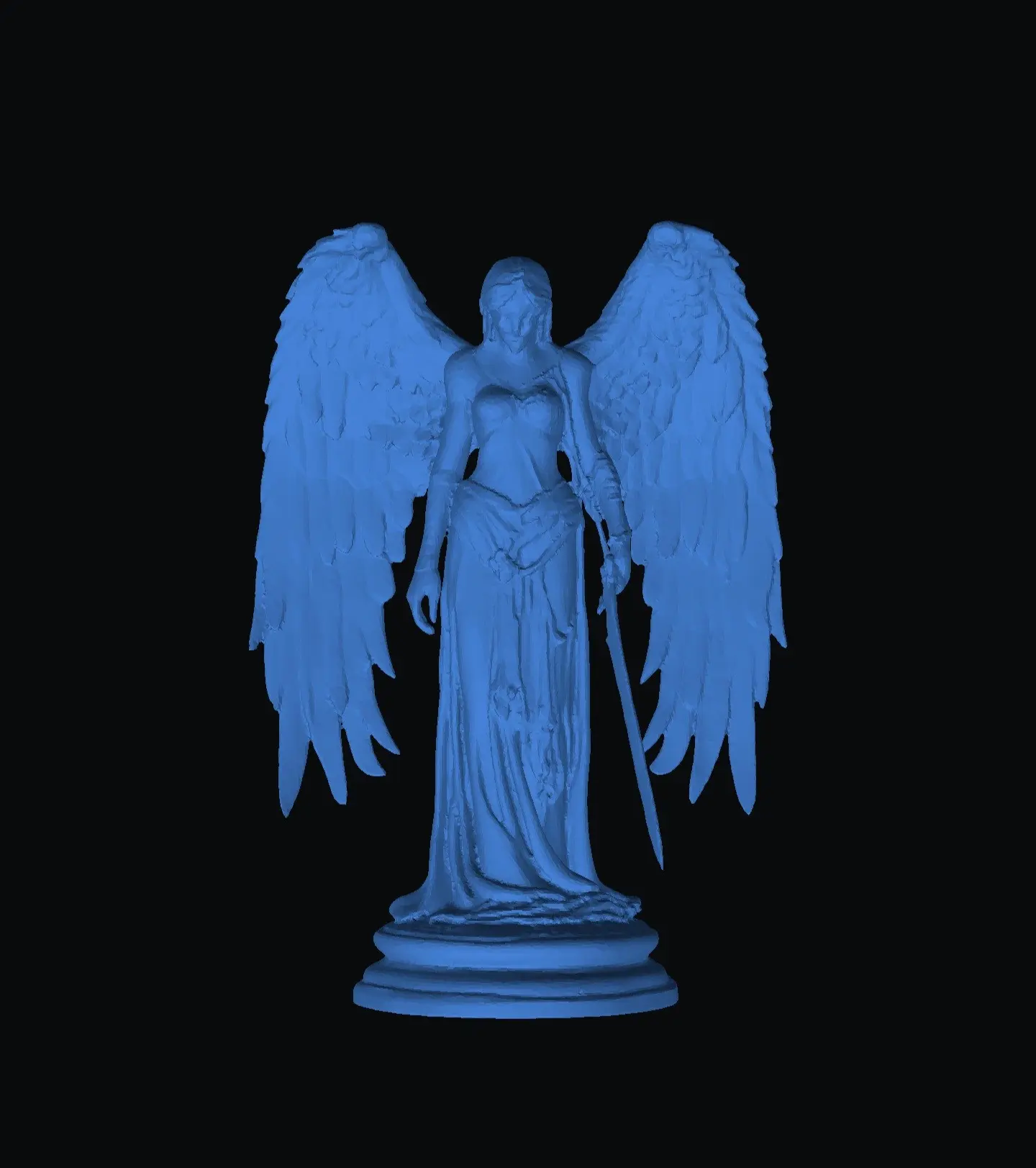 3D Printer Files | 3MF File | Valkyrie in mourning Version 2 | Creality ...